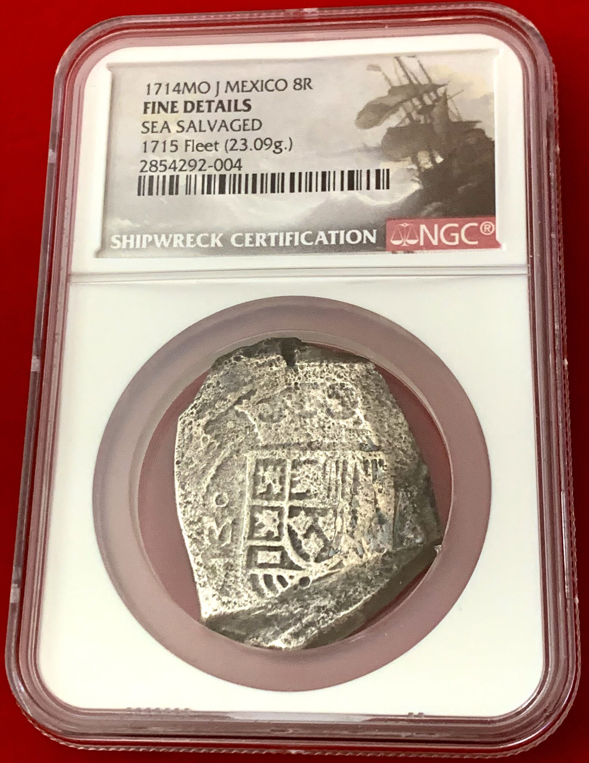 1714 Dated Mexico 8 Reales - Recovered From The 1715 Fleet! | Commodore ...