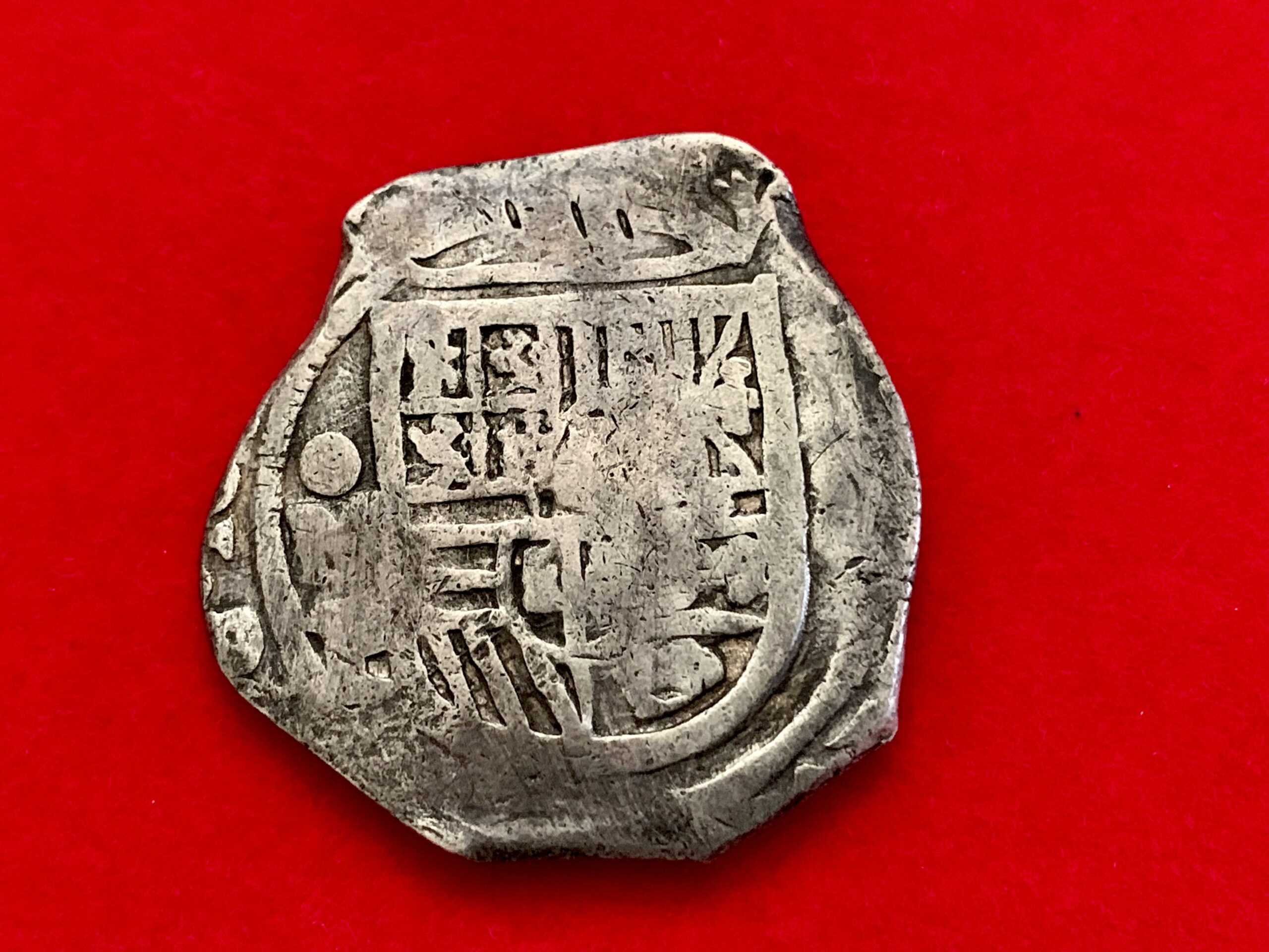 1640’s Era Mexico 8 Reales Cob From The Concepción Shipwreck ...
