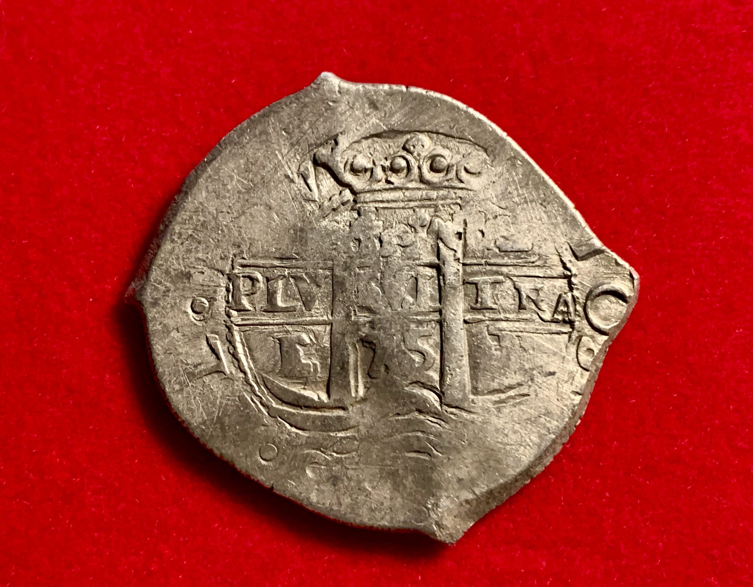 Triple Dated 1675 Potosi 8 Reales | Commodore Coins & Collectibles, Ltd.