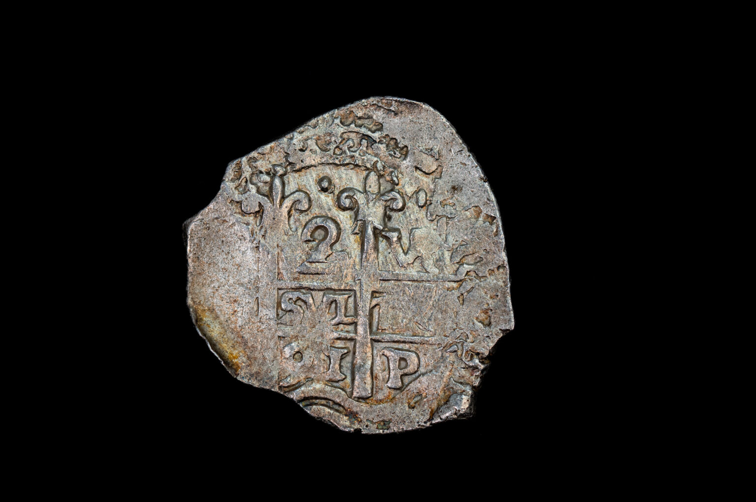 Beautiful Spanish Colonial 1691 Potosi Bolivia 2 reales Cob - Double ...