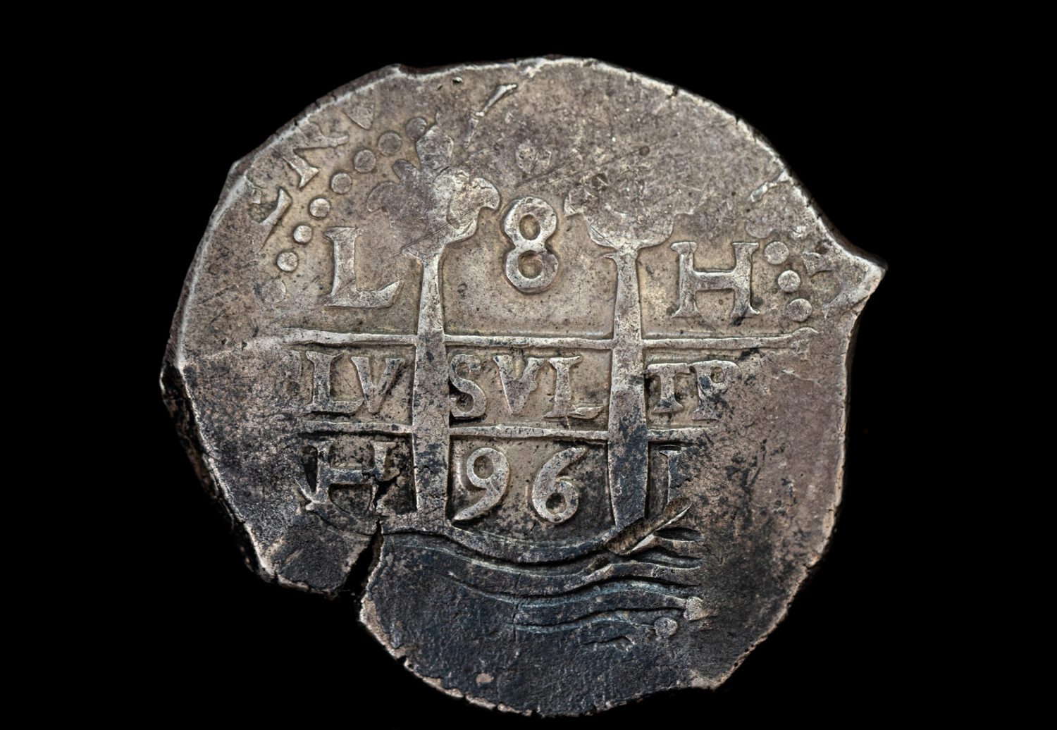 Rare 1696 Lima Peru 8 Reales Cob - Double Dated! | Commodore Coins ...