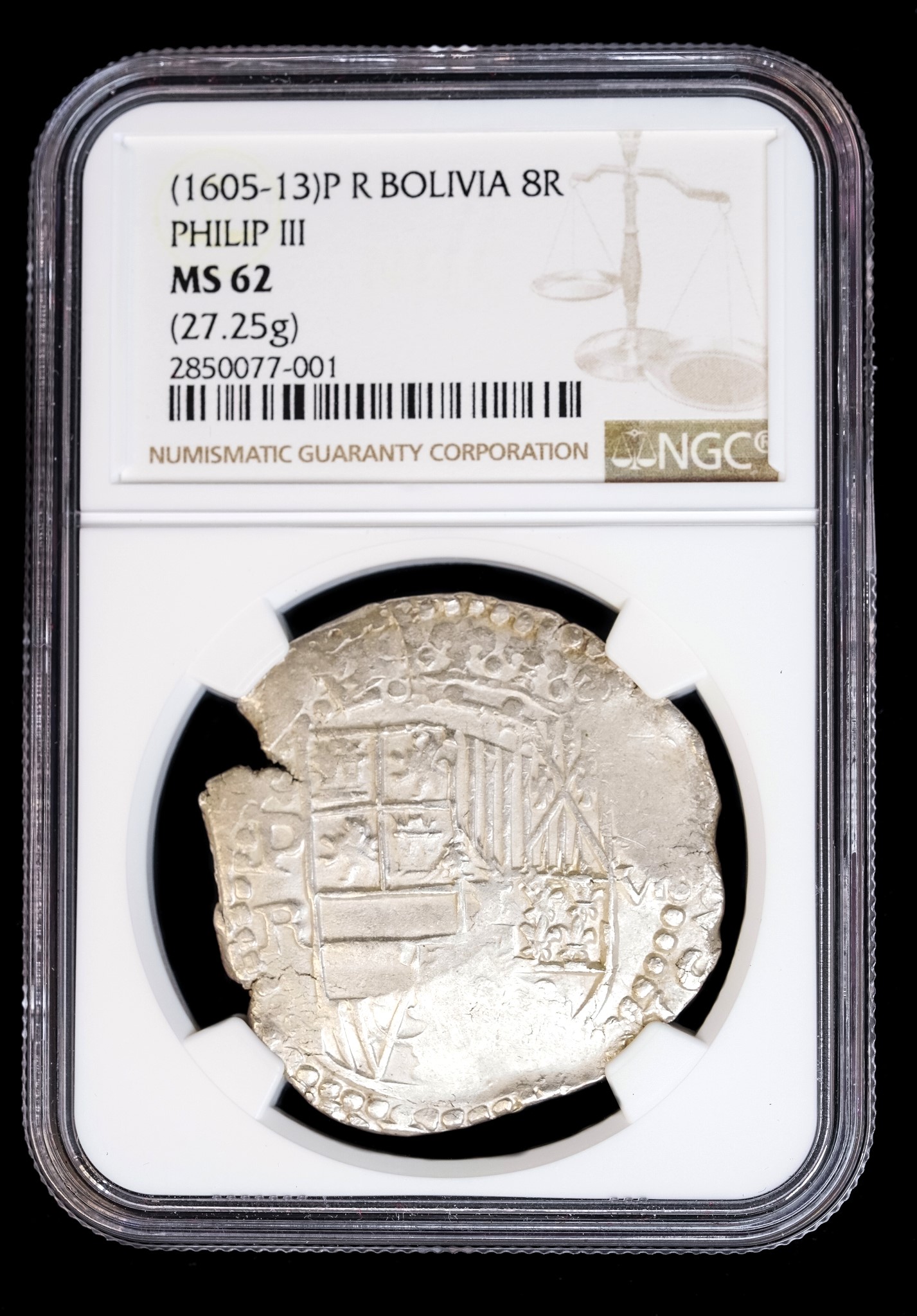 1605-1613 Potosi 8 Reales NGC MS-62 - Finest known example | Commodore ...