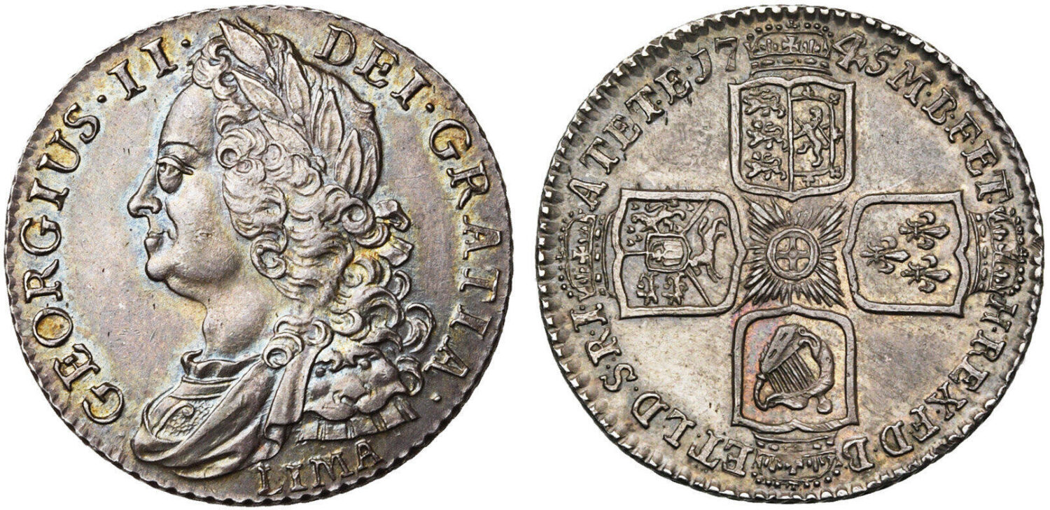Rare British “Lima” Coins Commemorating Victories over the Spanish ...