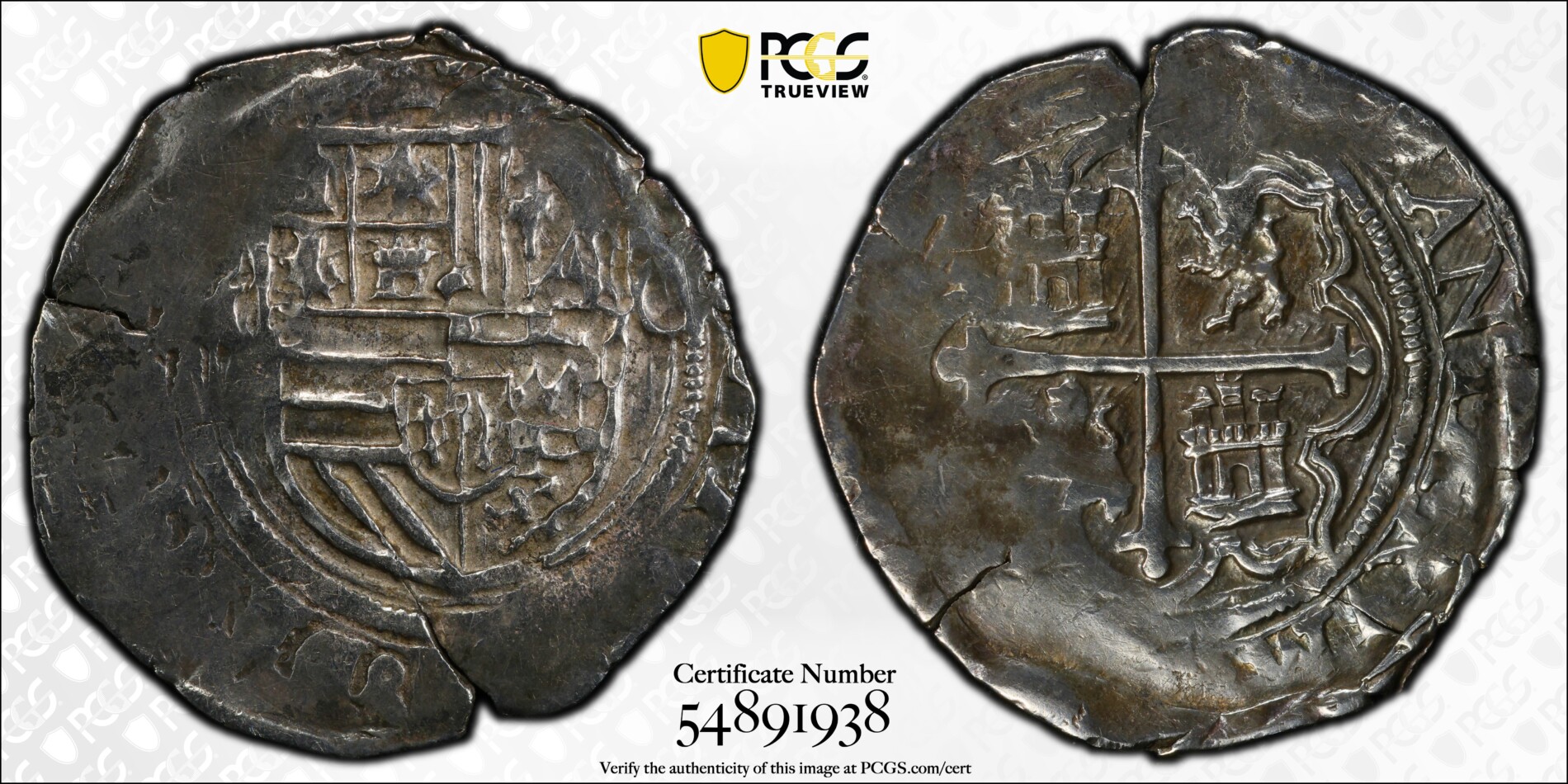 1572-89 Mexico 1 Real PCGS VF30 | Commodore Coins & Collectibles, Ltd.